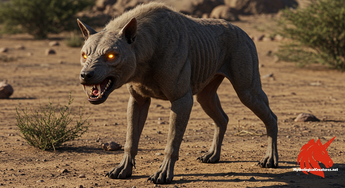 Crocotta: A malevolent predator featured in ancient folklore | Mythical ...