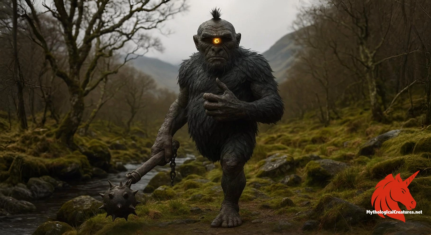 Fachan: Grotesque monster embodying bizarre aspects of Gaelic folklore ...