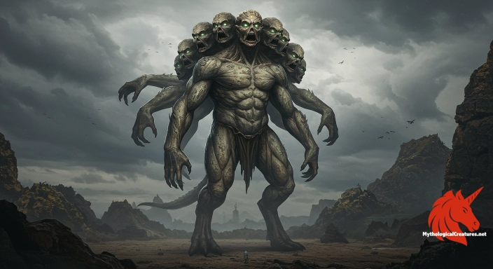 Nawarupa: Mythological chimaera representing the fusion of multiple ...