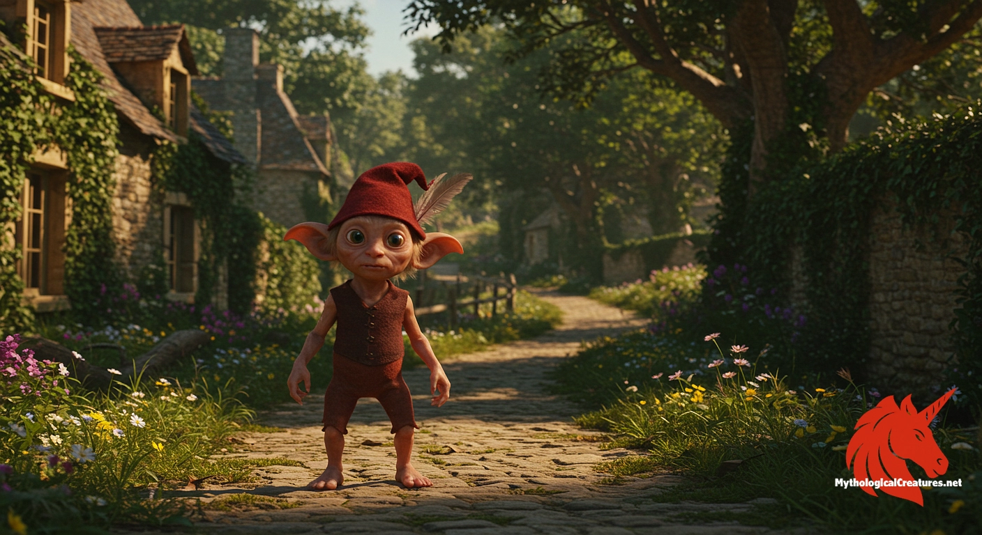 Lutin: Household spirit and trickster; occasionally acts as an ...