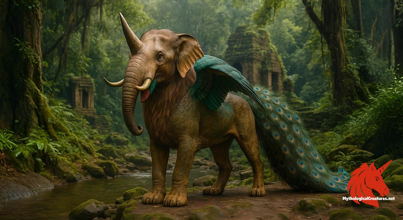 Nawarupa: Mythological chimaera representing the fusion of multiple ...