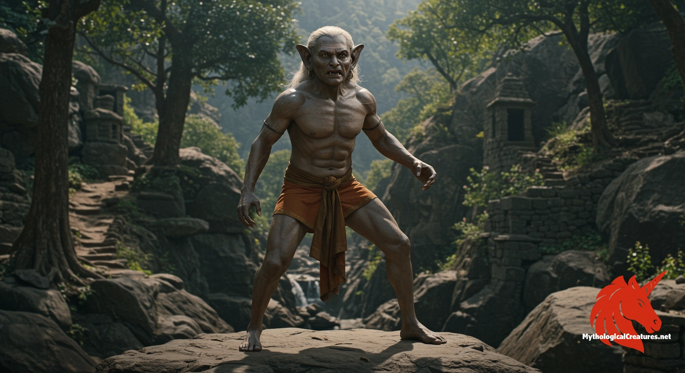 Pandi (legendary creature): Warlike race known for their martial ...