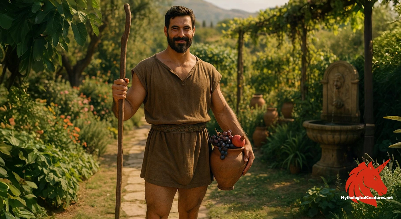 Priapus: Rustic fertility god and protector of gardens, livestock, and ...